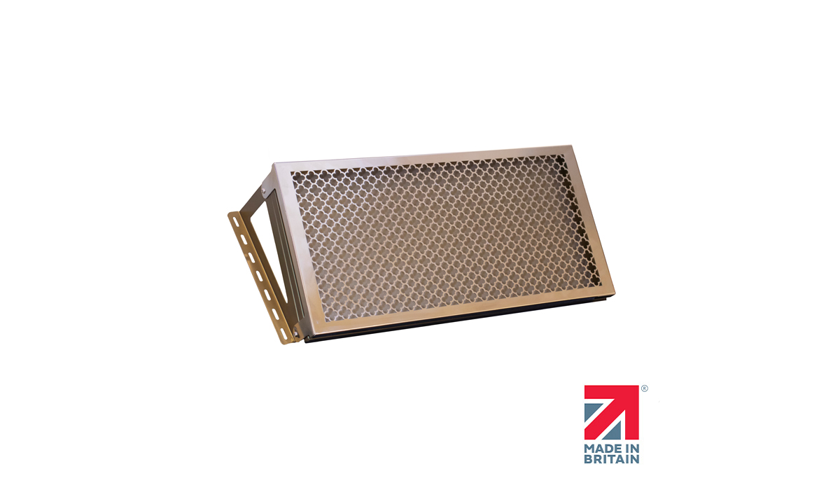 Herschel Under Pew Heater for church pew bench heating