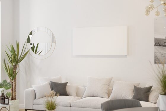 Herschel Comfort - White infrared panel heaters