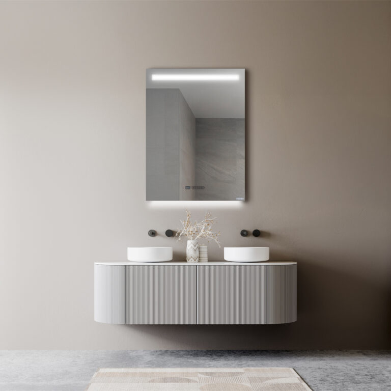 Herschel Infrared mirror heater panels: perfect for bathrooms