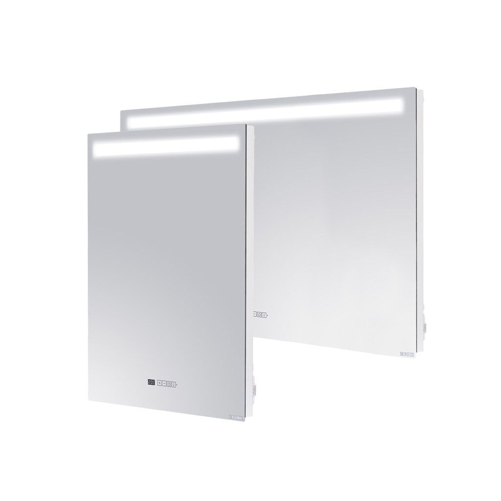 Herschel Infrared mirror heater panels: perfect for bathrooms